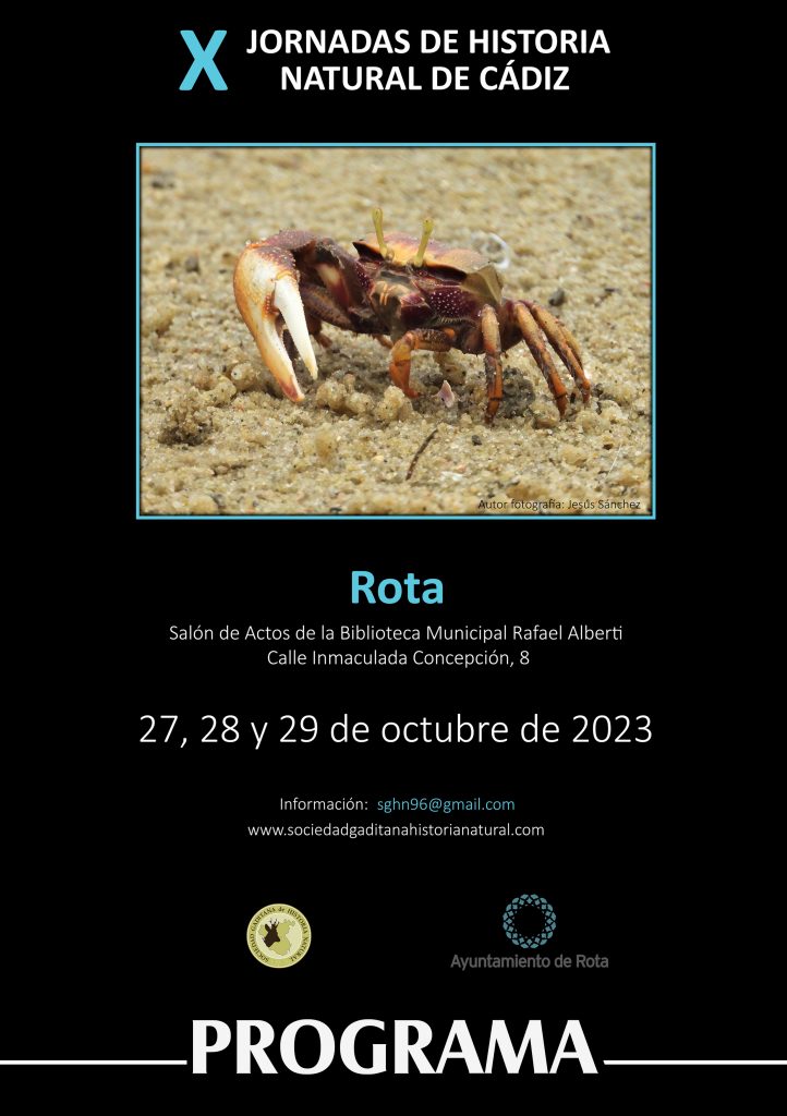 Programa definitivo de las X Jornadas de Historia Natural de la SGHN - Sociedad Gaditana de ...